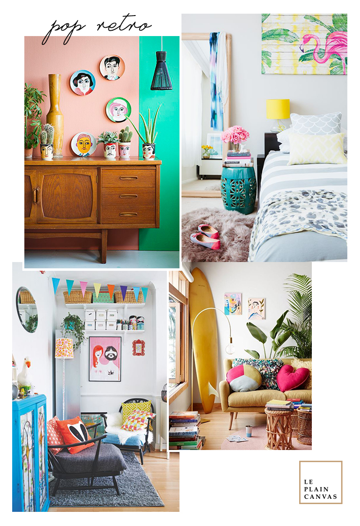 Mood Board | Pop Retro – LePlainCanvas