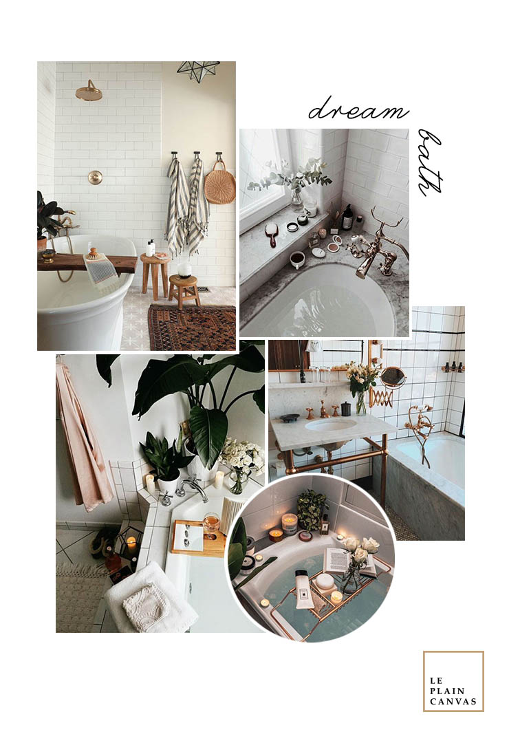 Mood Board | Dreamy Bath – LePlainCanvas