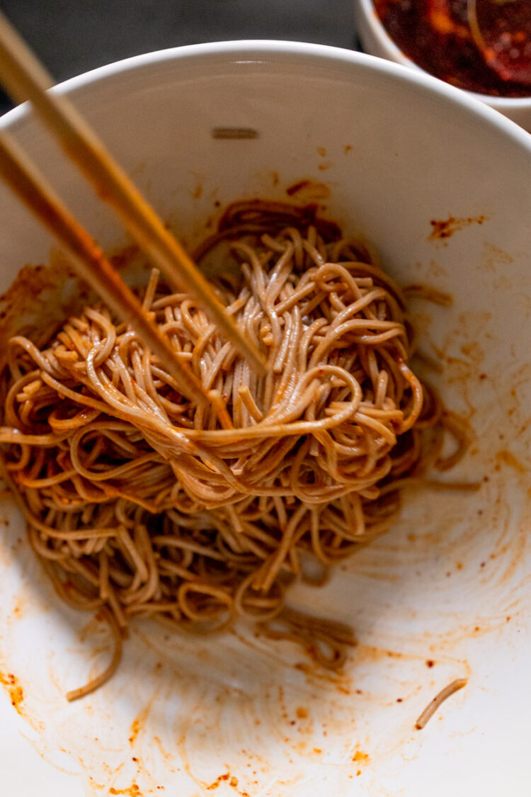 Korean Cold Soba (Dry) – LePlainCanvas