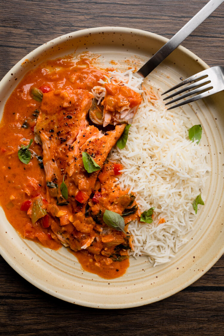Salmon Curry Rice – LePlainCanvas