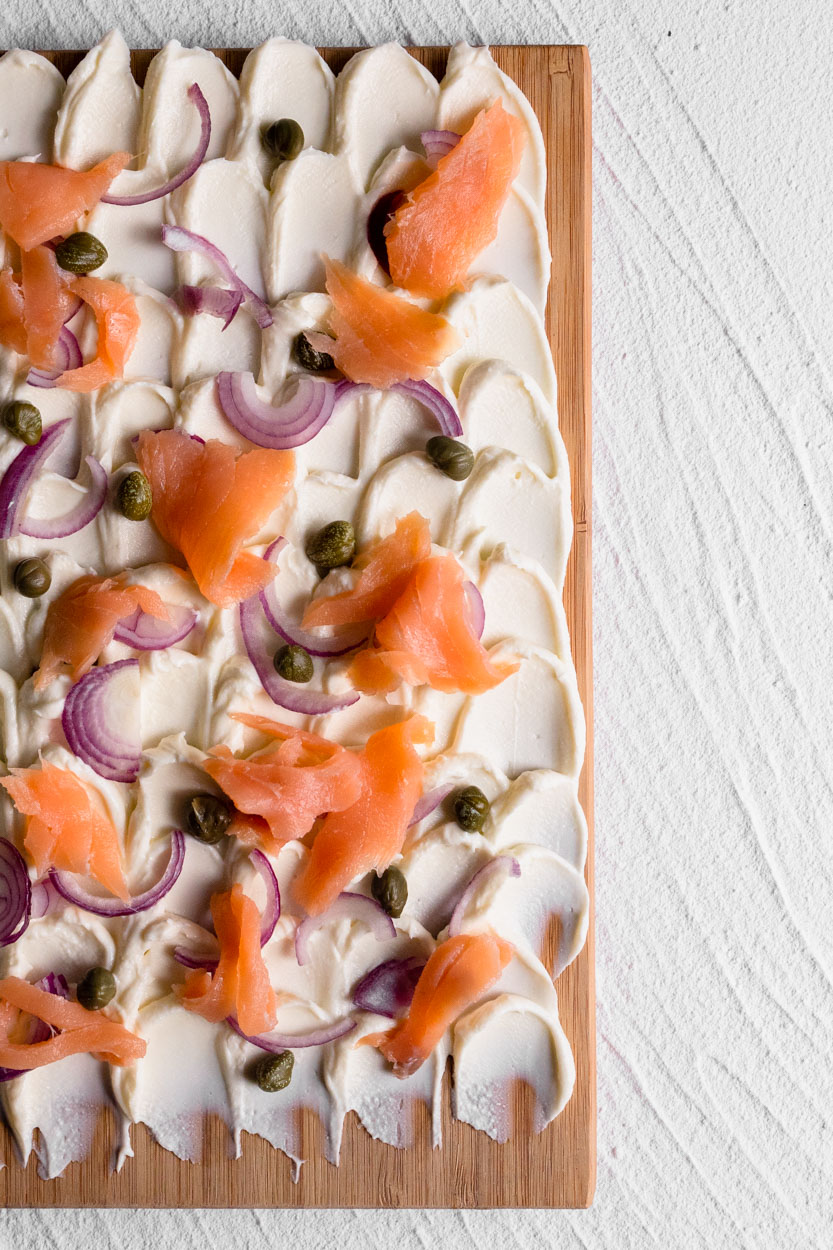 Cream Cheese Smoked Salmon Board – LePlainCanvas