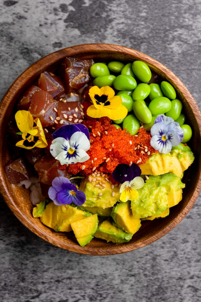 Shoyu Tuna Poke Bowl – LePlainCanvas