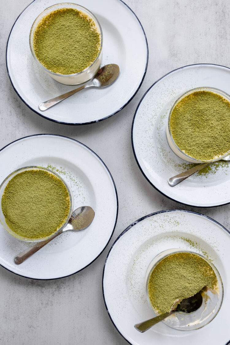 Mini Matcha Tiramisu Cup – LePlainCanvas